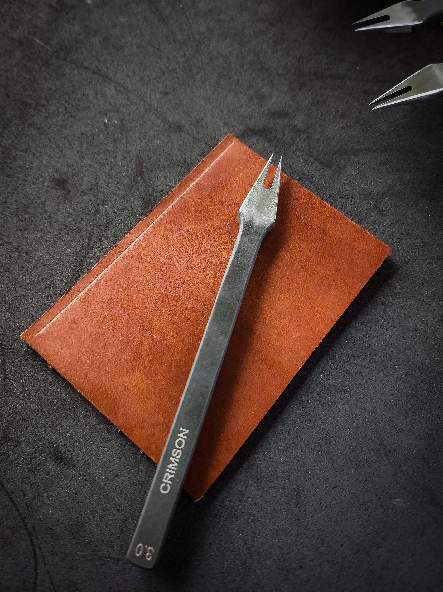 Crimson Creasing Iron – Crimson Hides