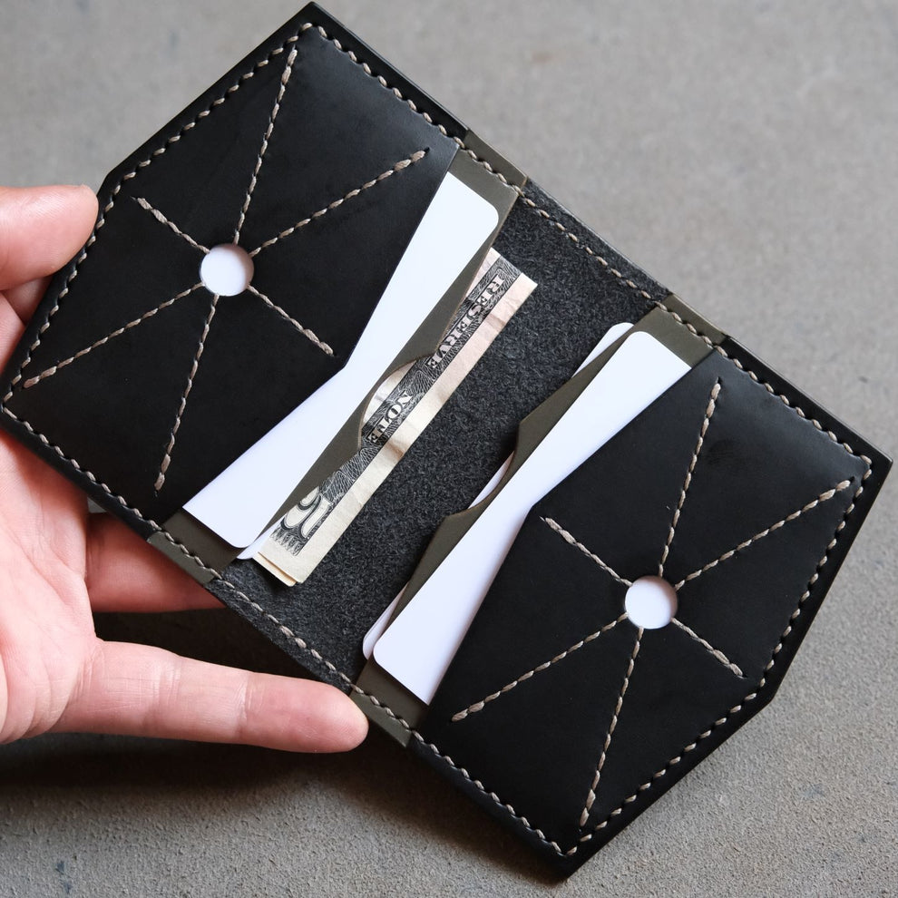 The Spaceship Wallet – Crimson Hides